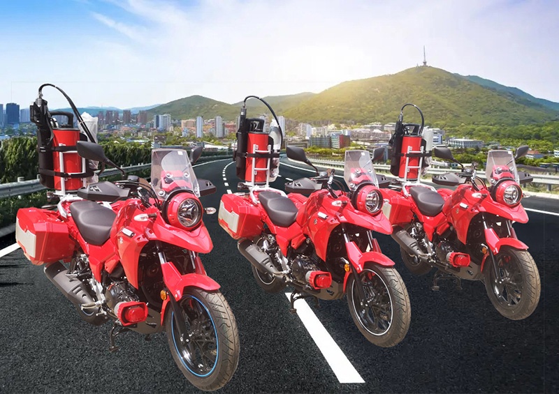 Suzuki Fire Fighting Motorcycle